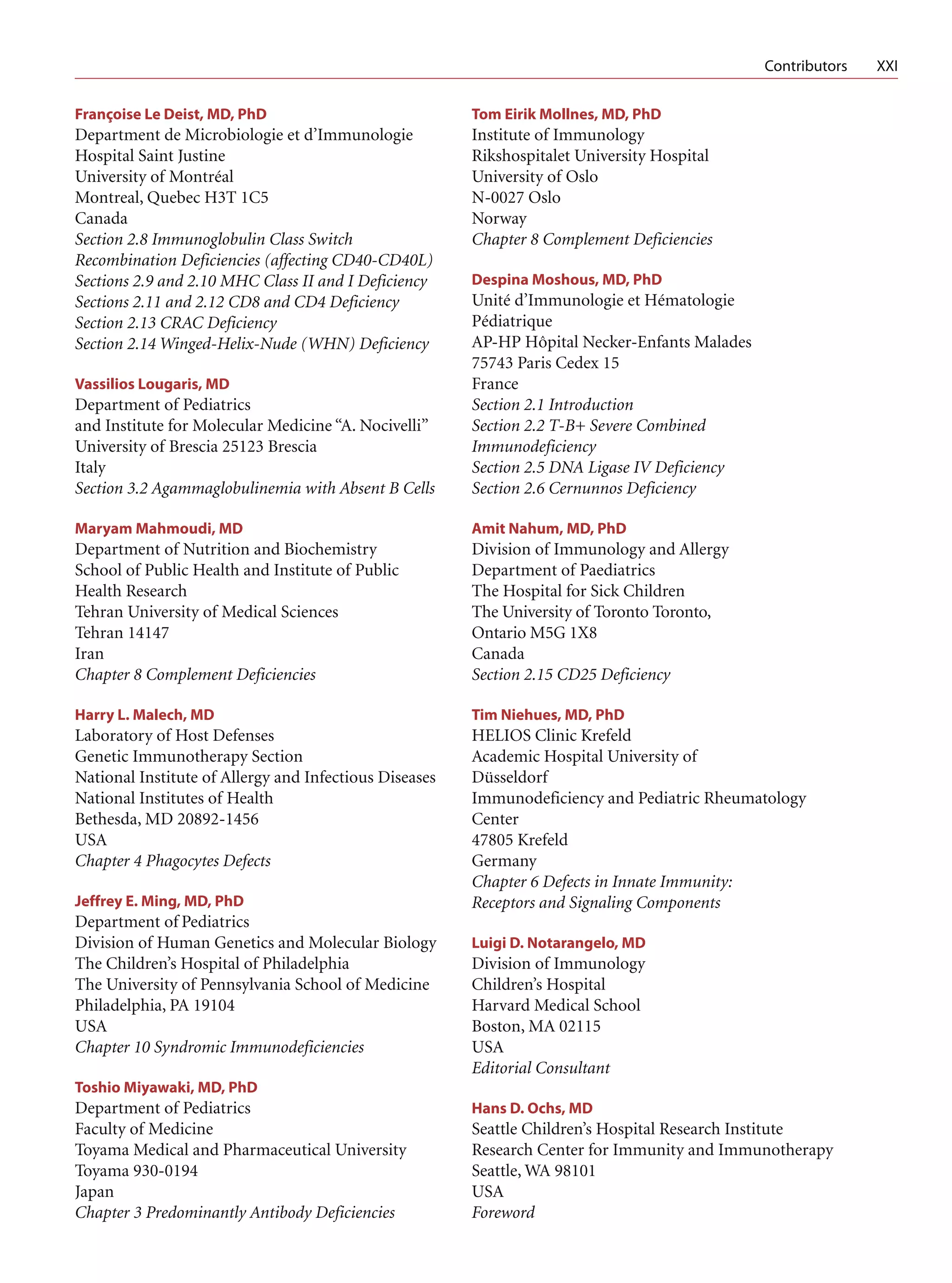 Primary Immunodeficiency Diseases | PDF