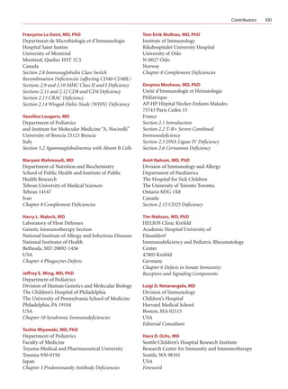 Primary Immunodeficiency Diseases | PDF