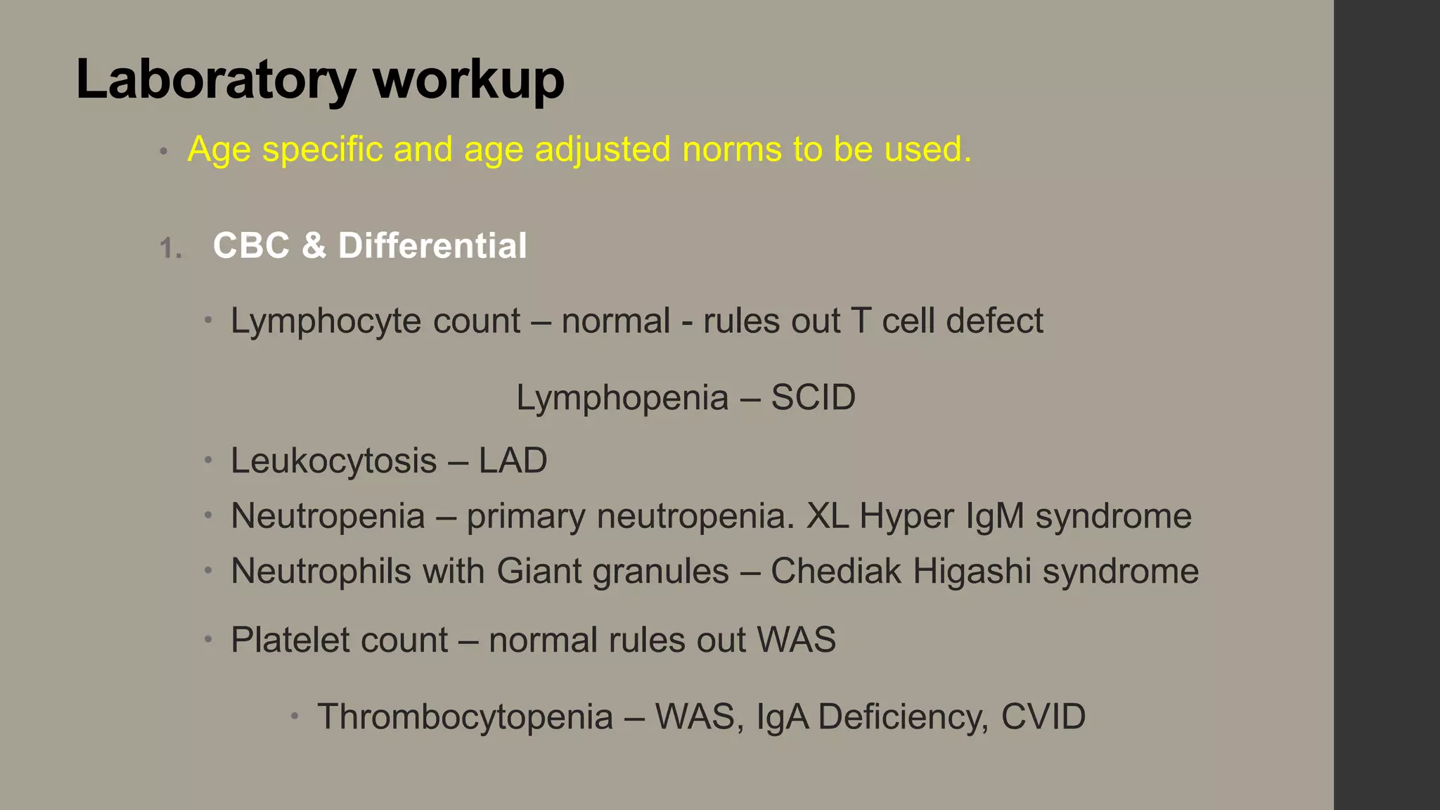 Primary immunodeficiency disorders | PPTX