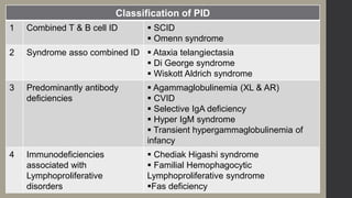 Primary immunodeficiency disorders | PPTX | Infectious Diseases ...