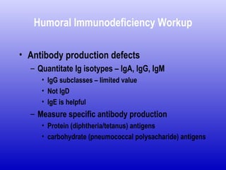 Recognition and Treatment of Primary Immunodeficiency in Adults | PPT