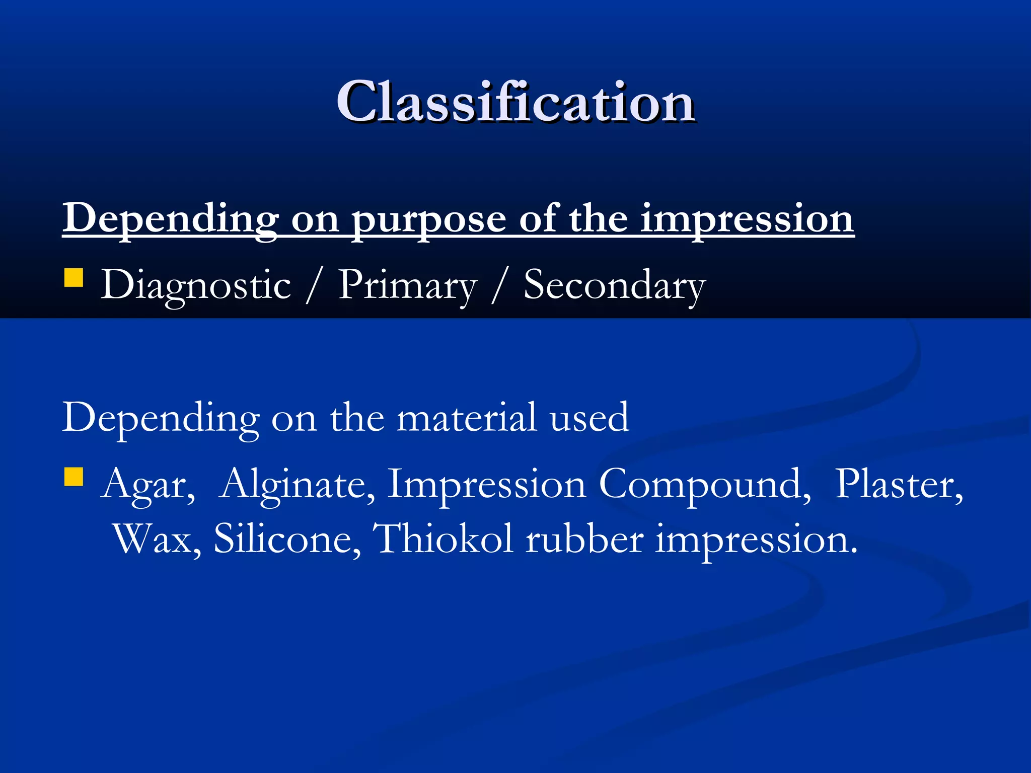 Primary impression | PPT
