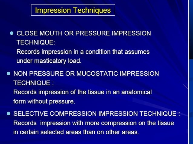 Primary impression | PPT