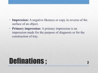 Primary impression | PPTX