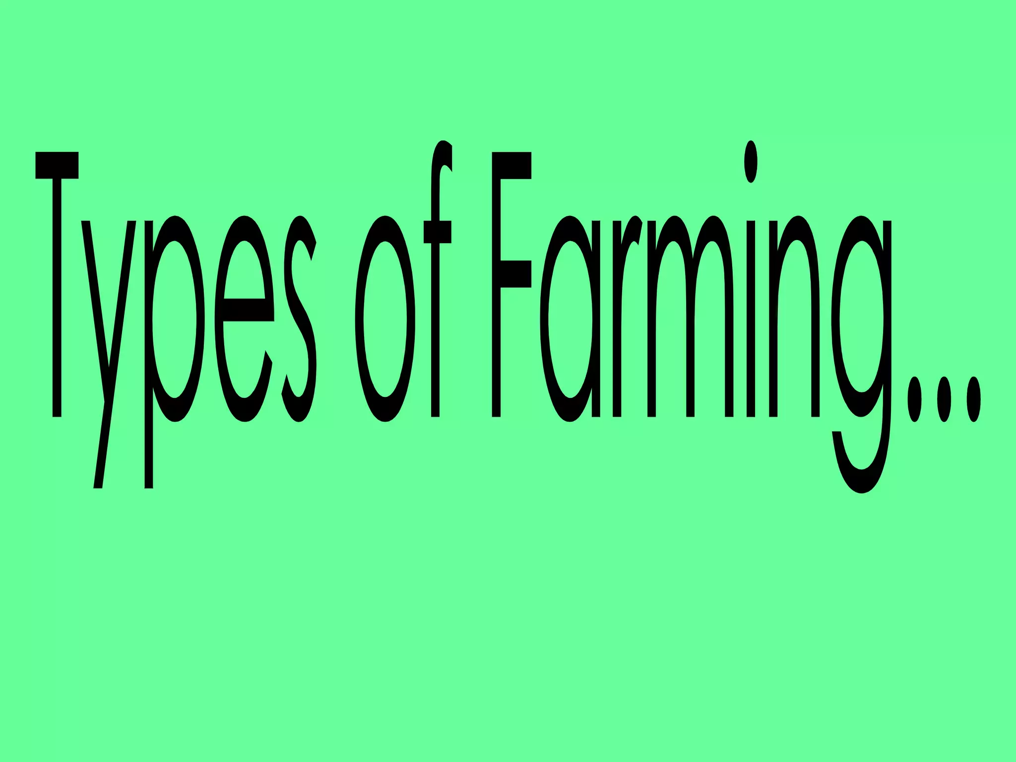 Primary Industry Farming | PPT