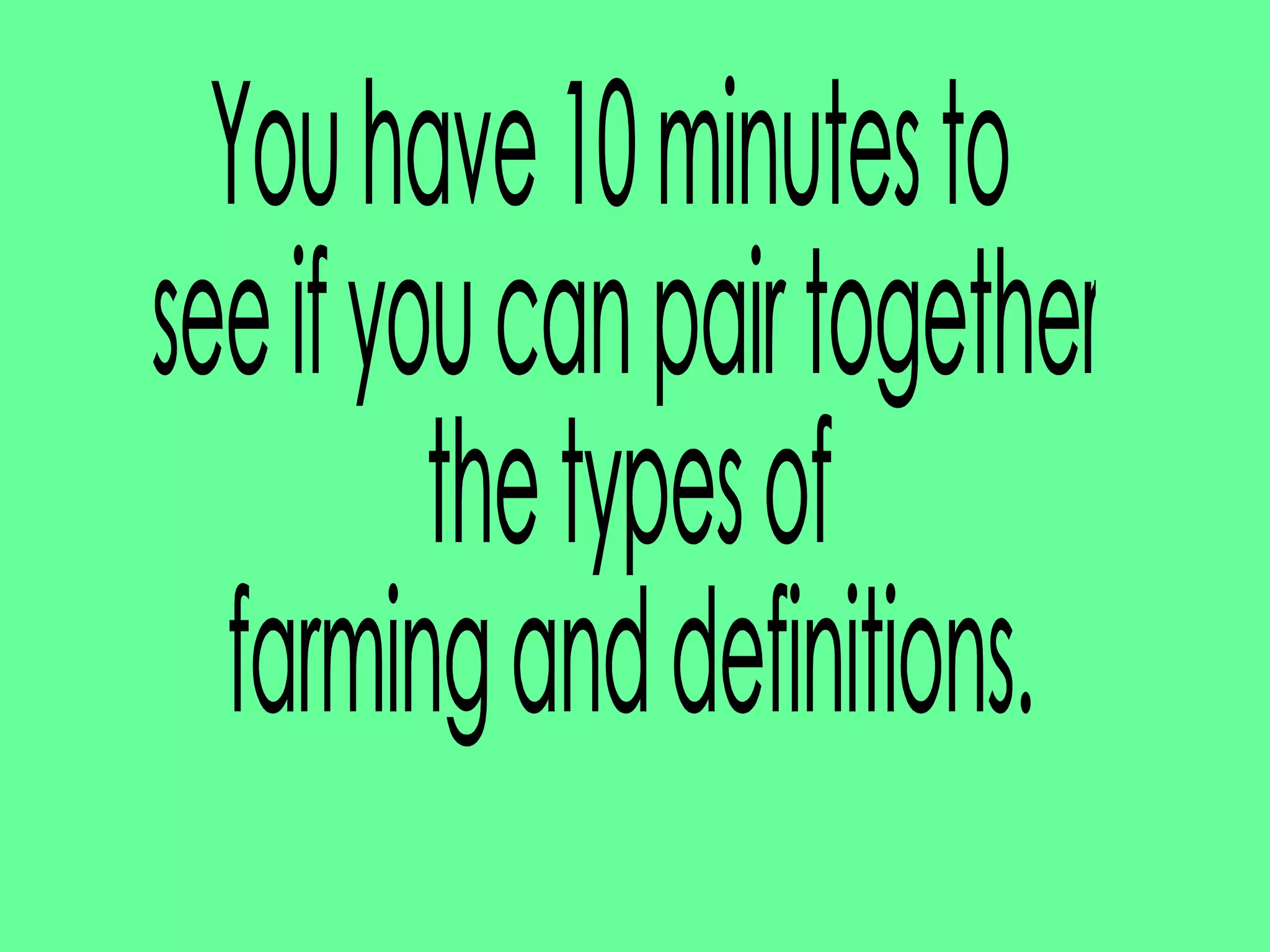 Primary Industry Farming | PPT