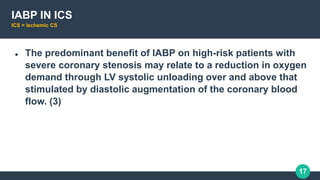 Primary intra aortic balloon pump (p iabp) | PPT