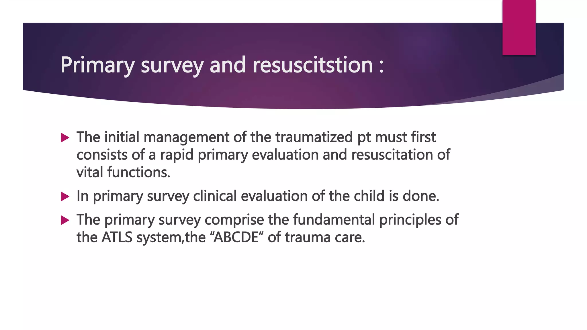 PRIMARY MANAGEMENT OF TRAUMA.pptx