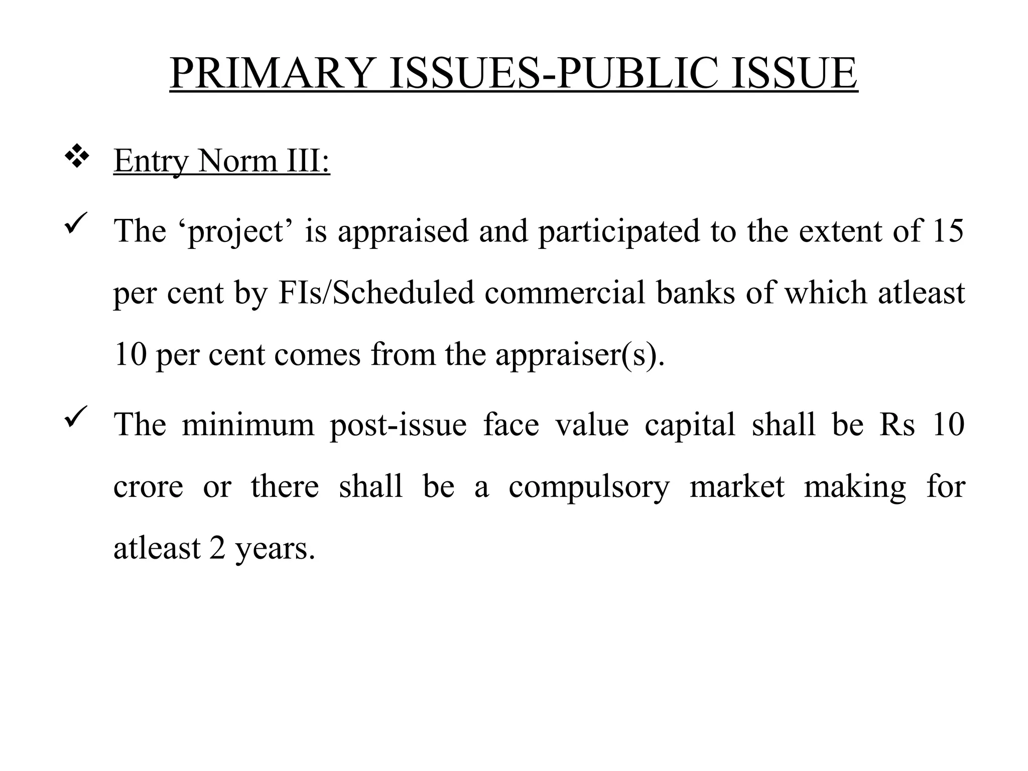Primary market | PPT