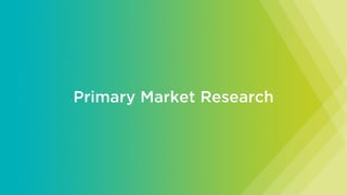 Primary Market Research | PDF