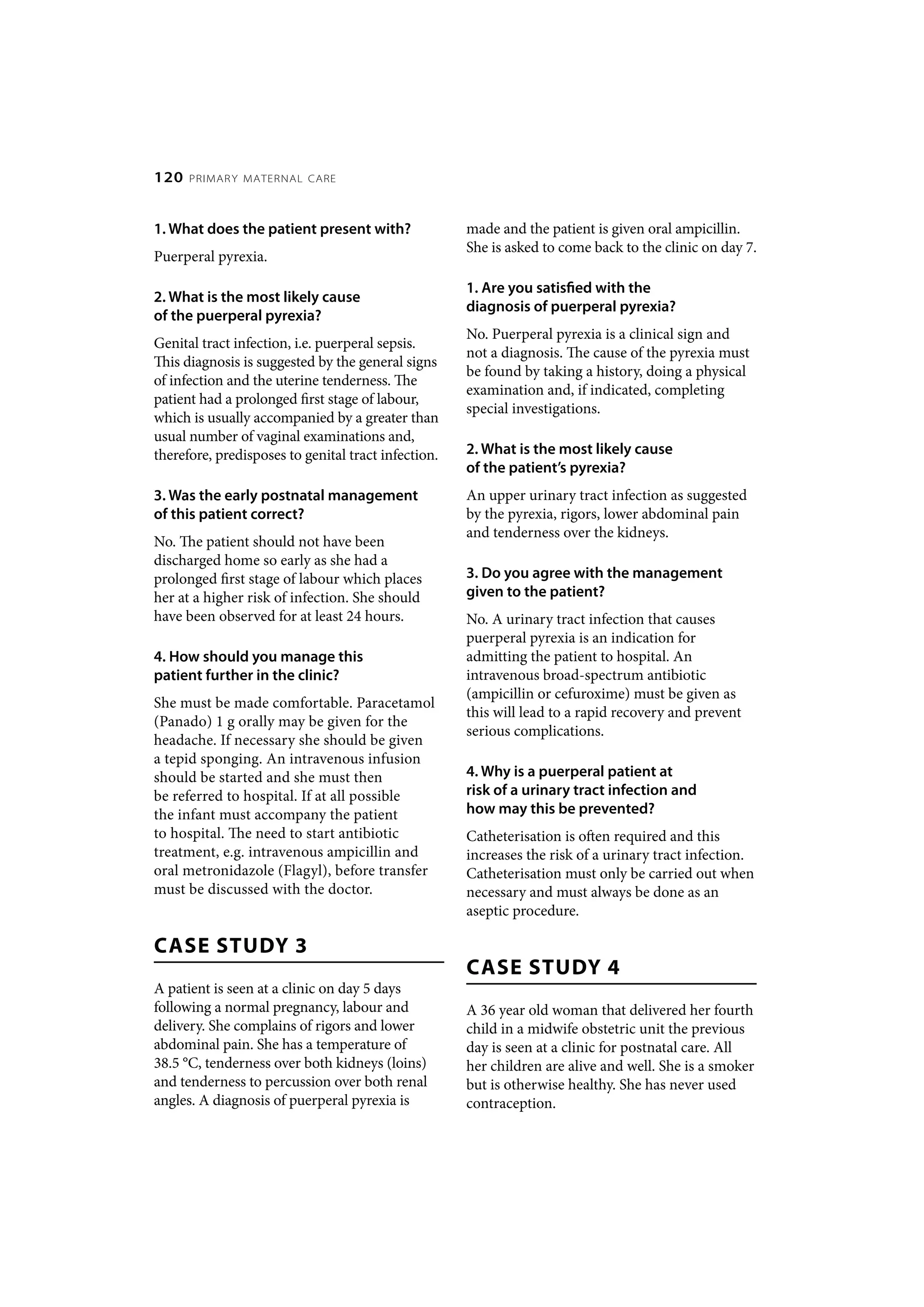 Primary Maternal Care: The puerperium and family planning | PDF