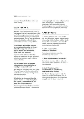 Primary Maternal Care: The puerperium and family planning | PDF ...