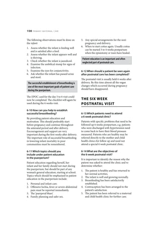 Primary Maternal Care: The puerperium and family planning | PDF ...