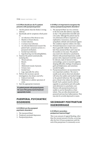 Primary Maternal Care: The puerperium and family planning | PDF ...