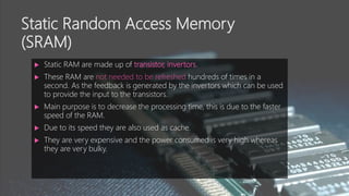 RAM :A primary Memory | PPTX