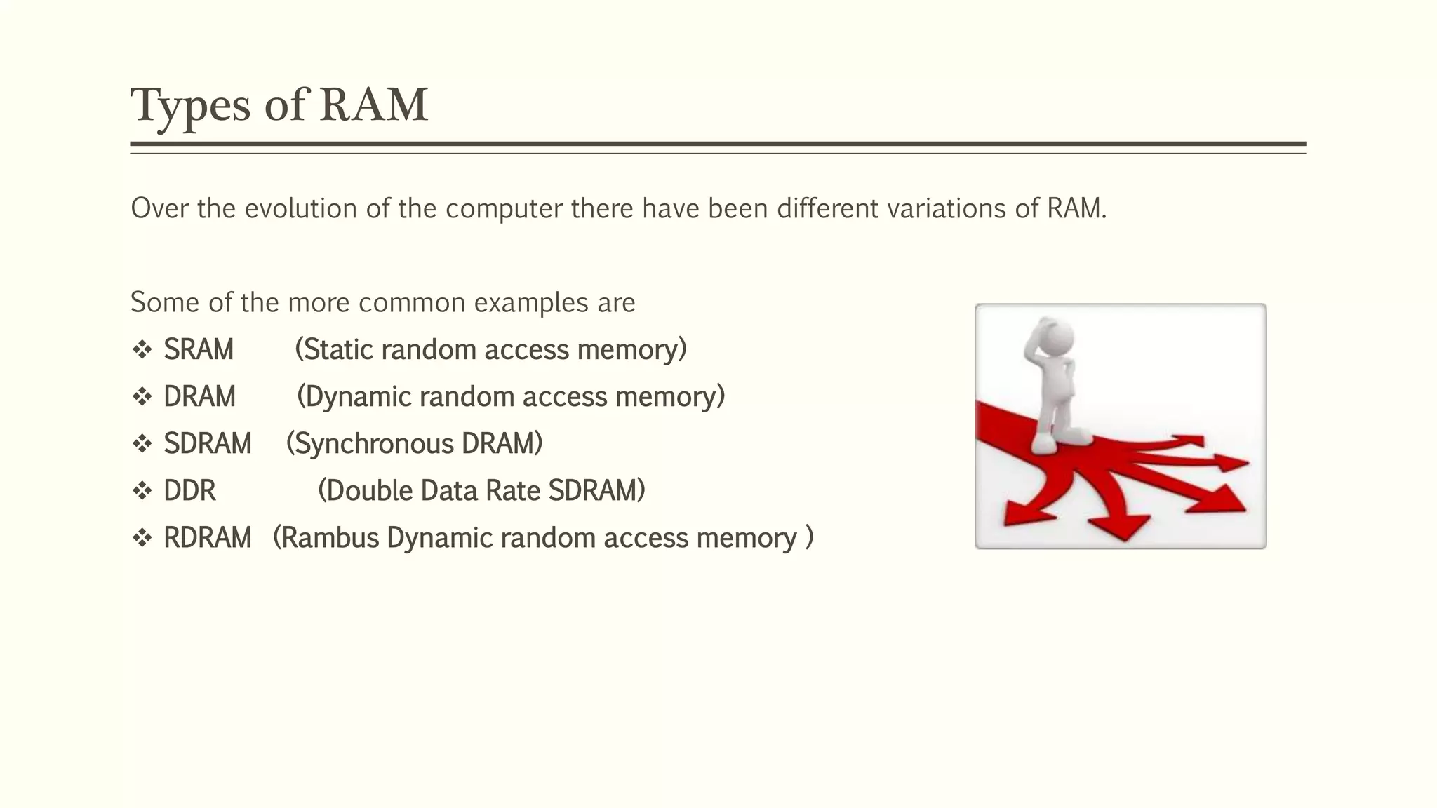 Primary memory (main memory) | PPTX