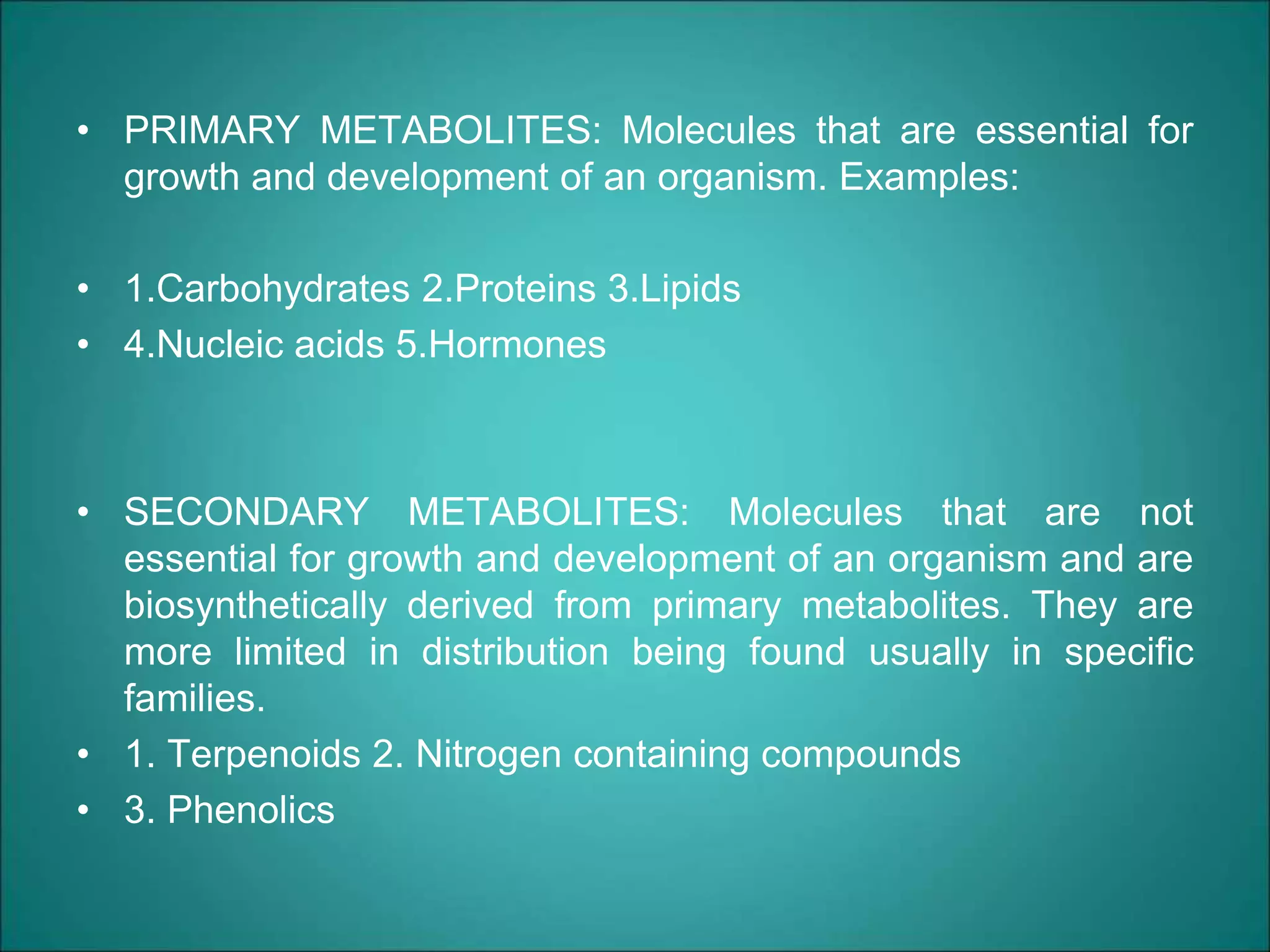 PRIMARY METABOLITES.ppt