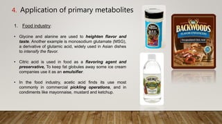 Primary metabolites | PPTX