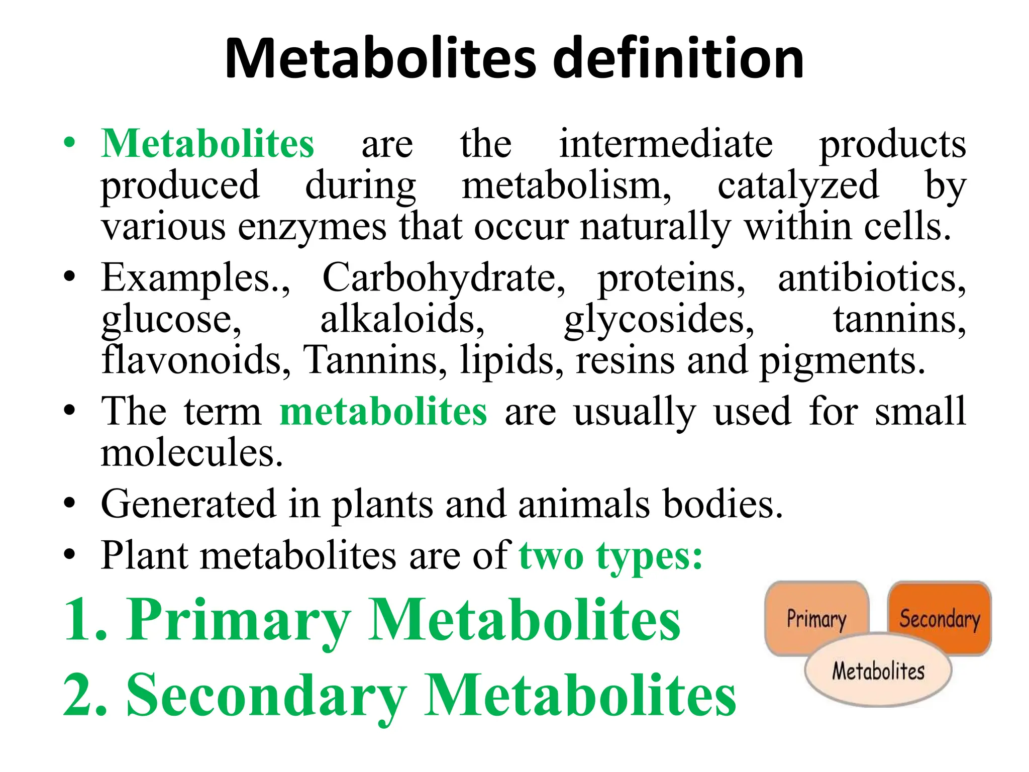 Primary Metabolites PHARMACOGNOSY-I.pptx