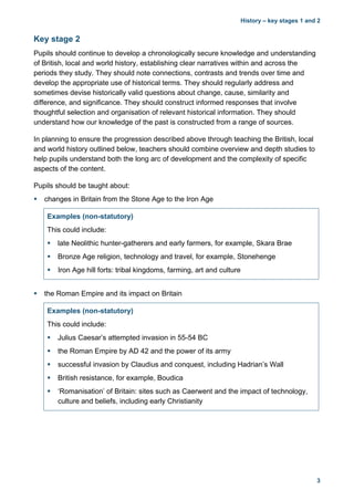 Primary national curriculum_-_history | PDF