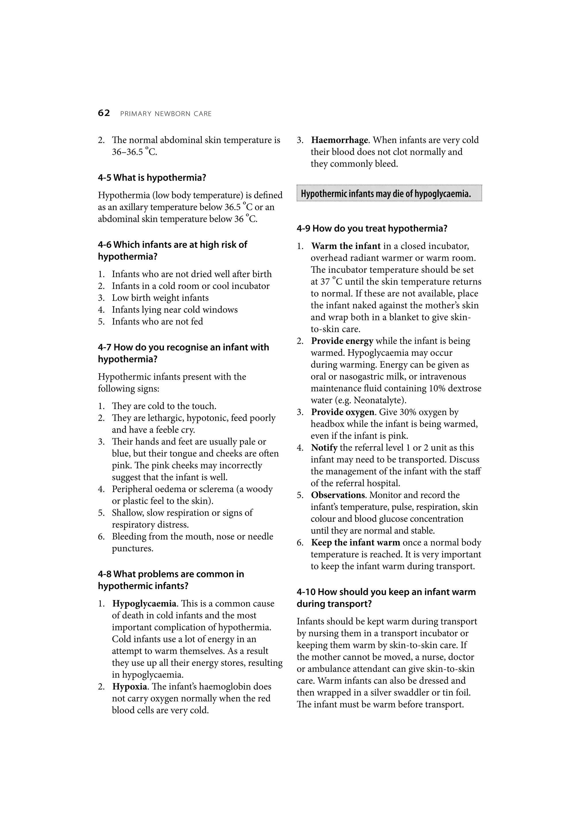 Primary Newborn Care: Emergency management of infants | PDF