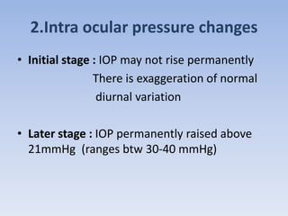 Primary open angle glaucoma | PPTX