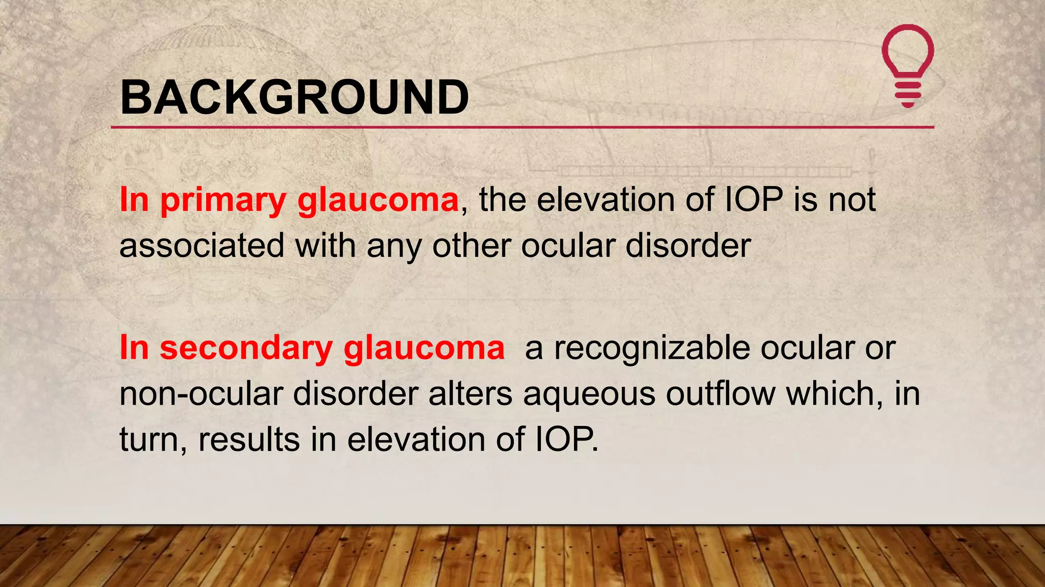 Primary open angle glaucoma | PPTX