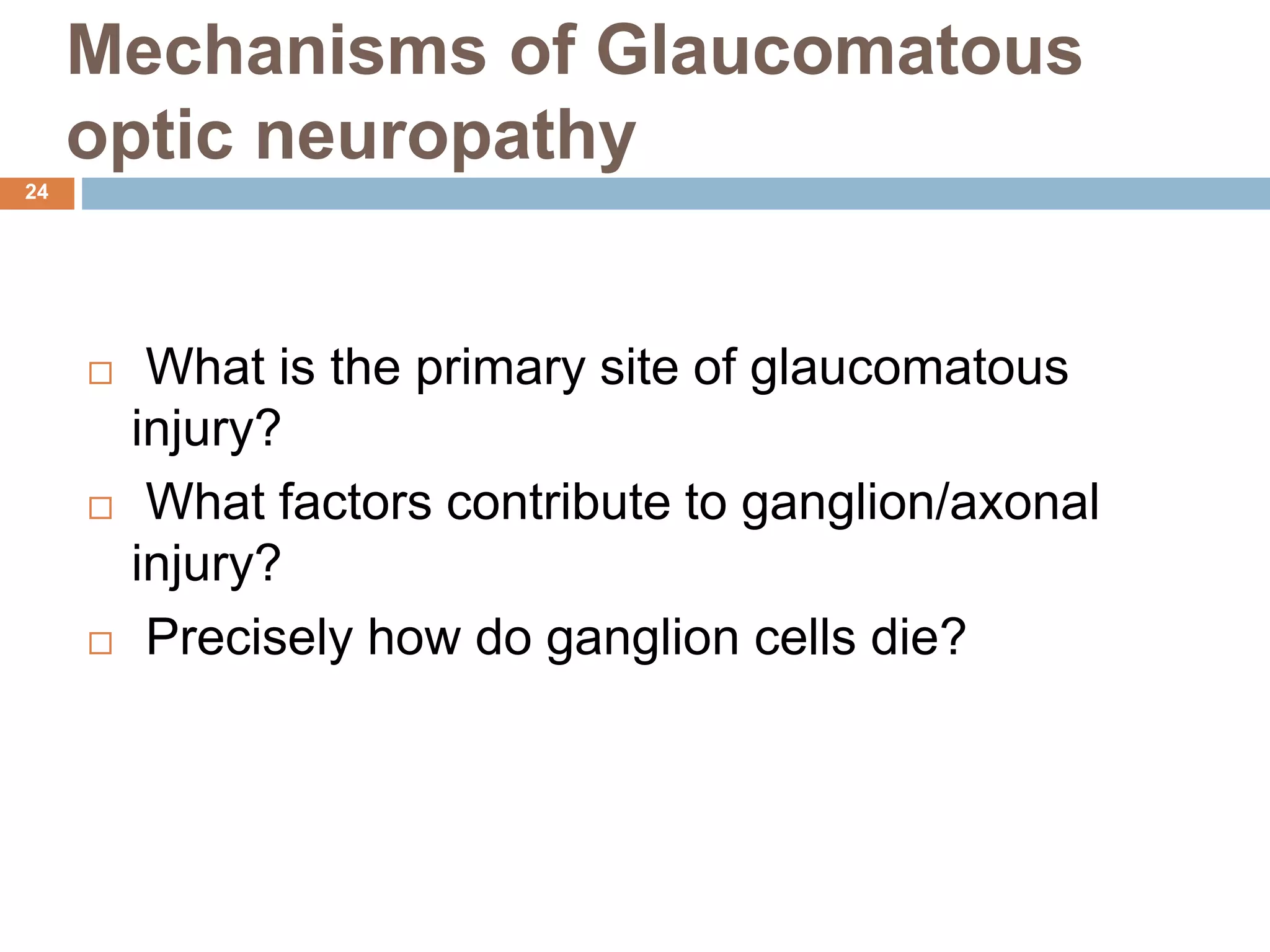 Primary open angle glaucoma(POAG) | PPTX
