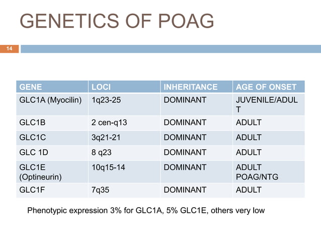 Primary open angle glaucoma(POAG) | PPTX