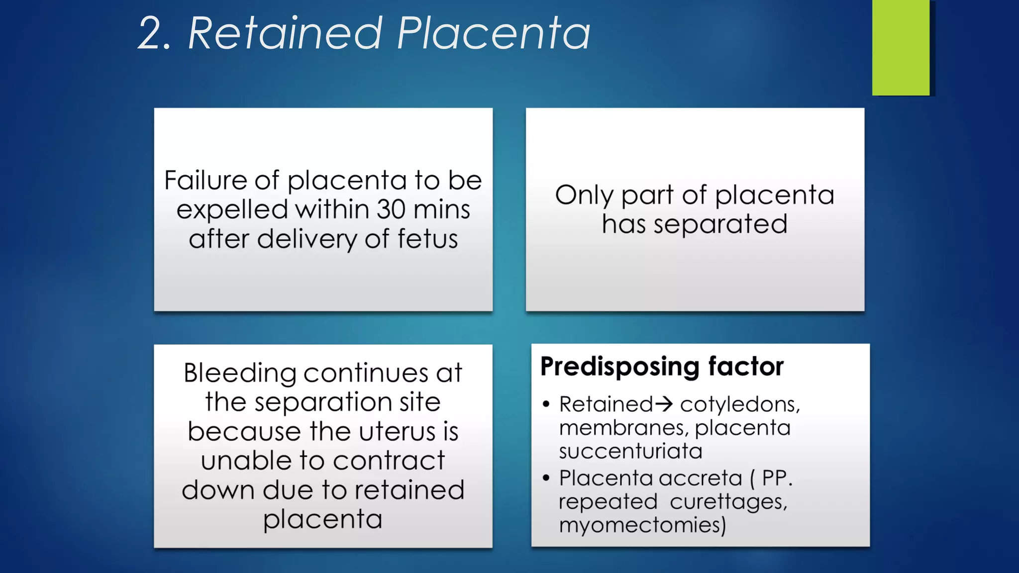 Primary post partum haemorrhage | PPT