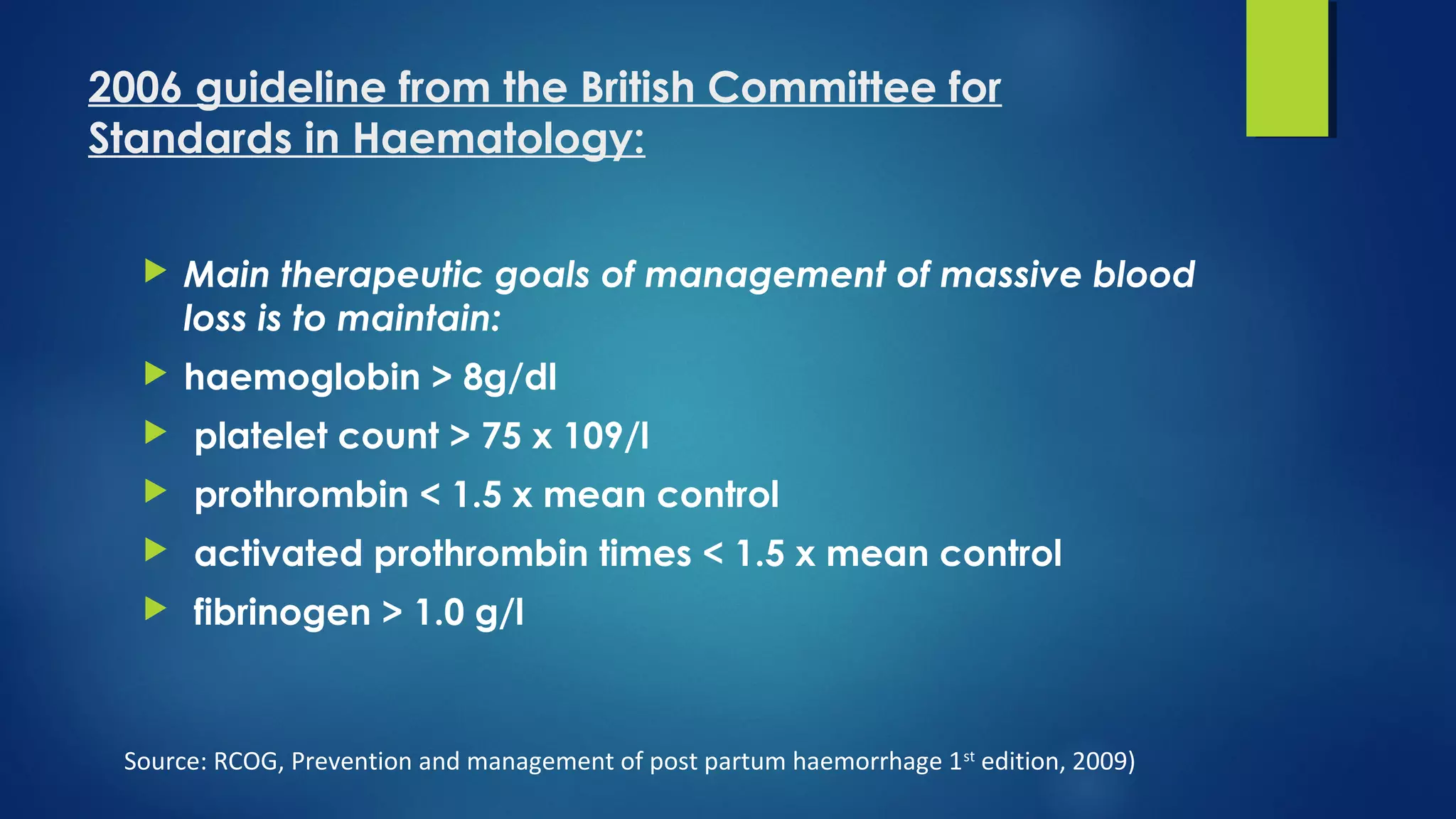 Primary post partum haemorrhage | PPT