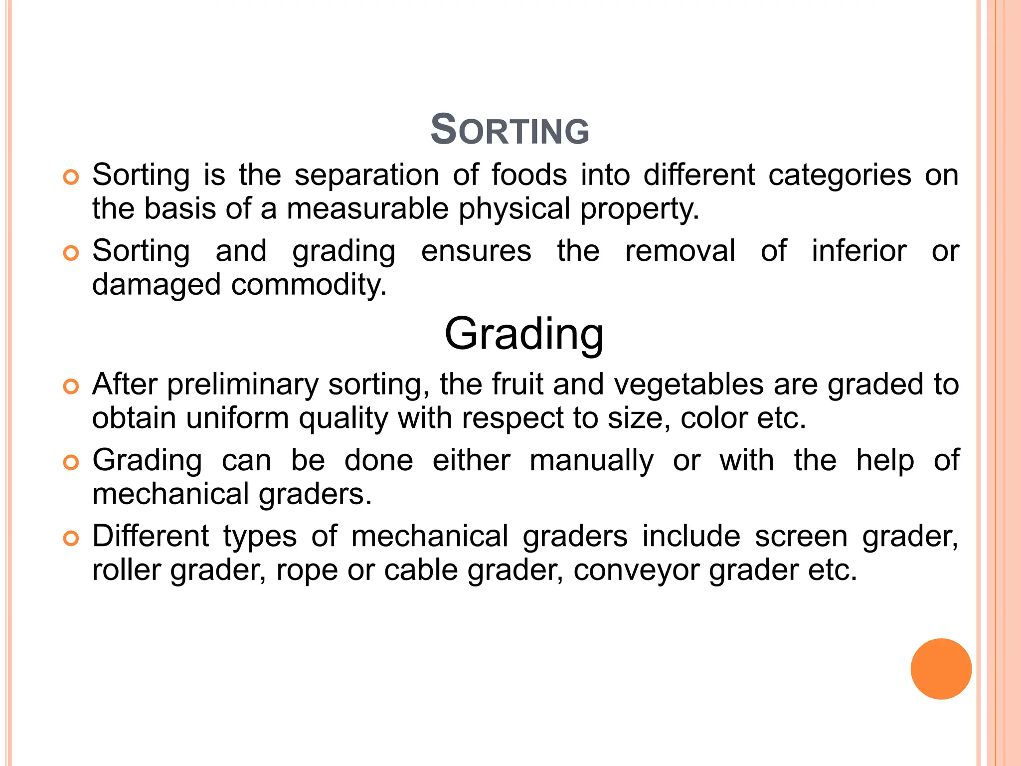 Primary processing and pack house handling of F & V | PPTX