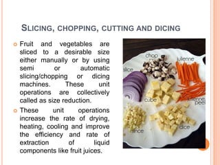 Primary processing and pack house handling of F & V | PPTX