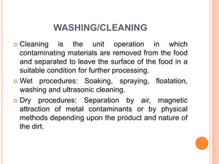 Primary processing and pack house handling of F & V | PPTX