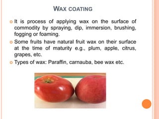 Primary processing and pack house handling of F & V | PPTX