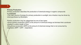 Primary productivity and climatic factors affecting rate of plant ...
