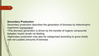 Primary productivity and climatic factors affecting rate of plant ...
