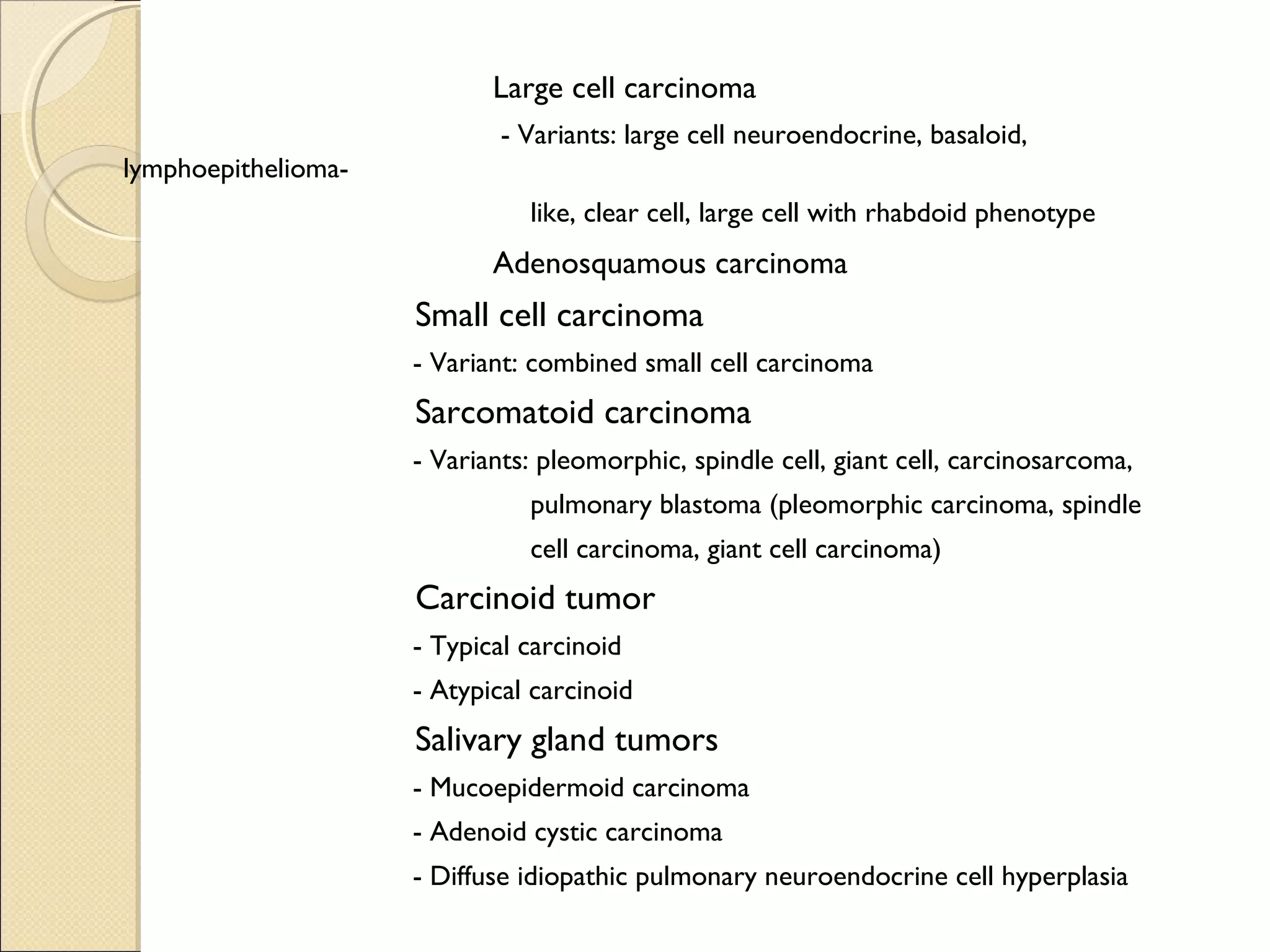 Primary pulmonary neoplasm | PPT