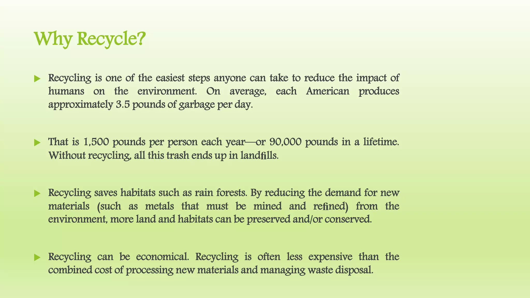 Primary recycling | PPTX