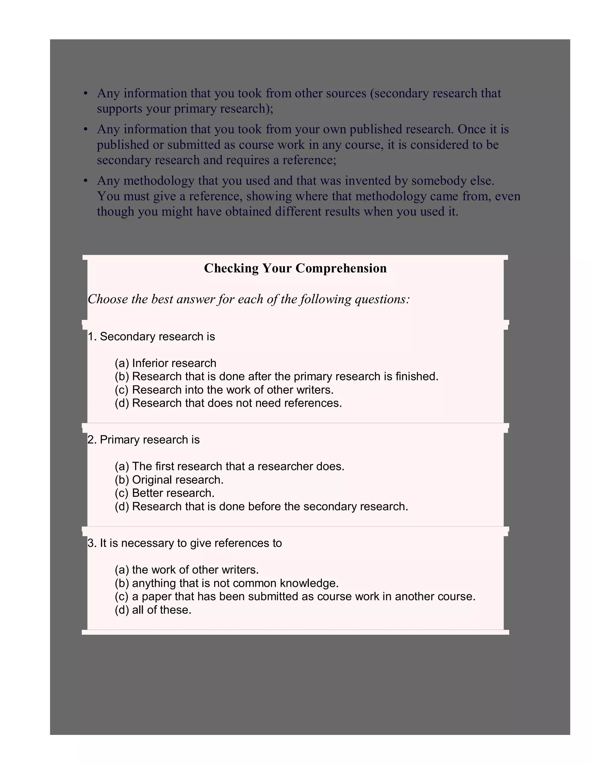 Primary research | PDF | Primary Education | Education