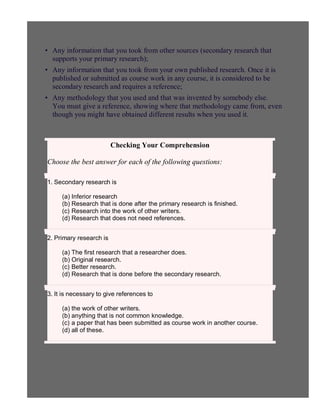 Primary research | PDF | Primary Education | Education