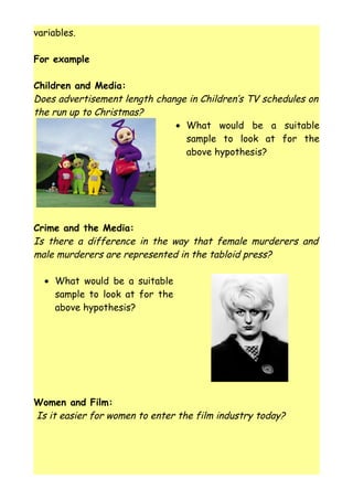 Primary research | DOC