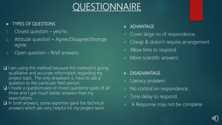 Primary research methods presentation. | PPTX