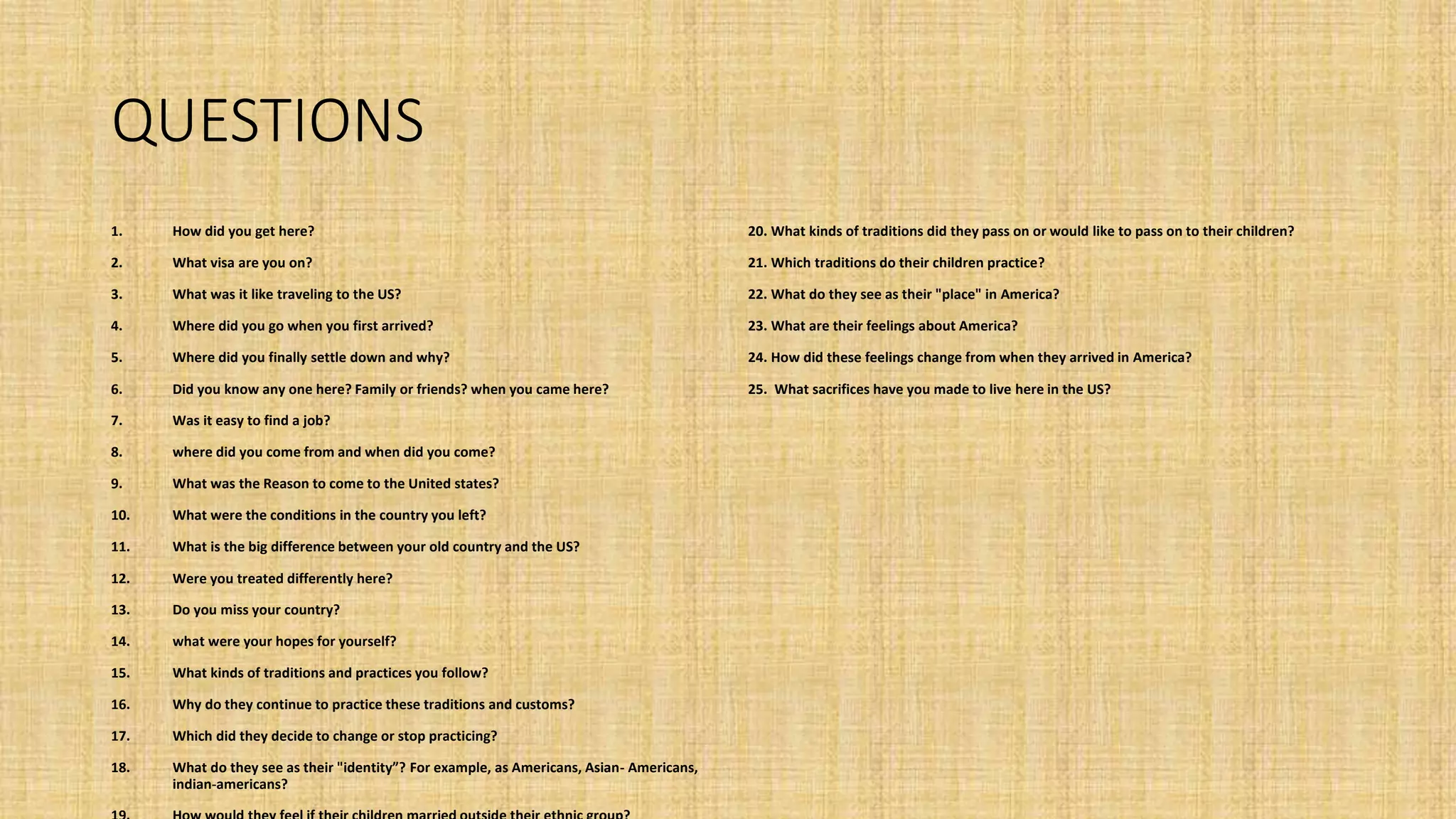 Primary research project | PPT