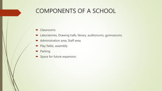 Planning of Primary School Building | PPTX