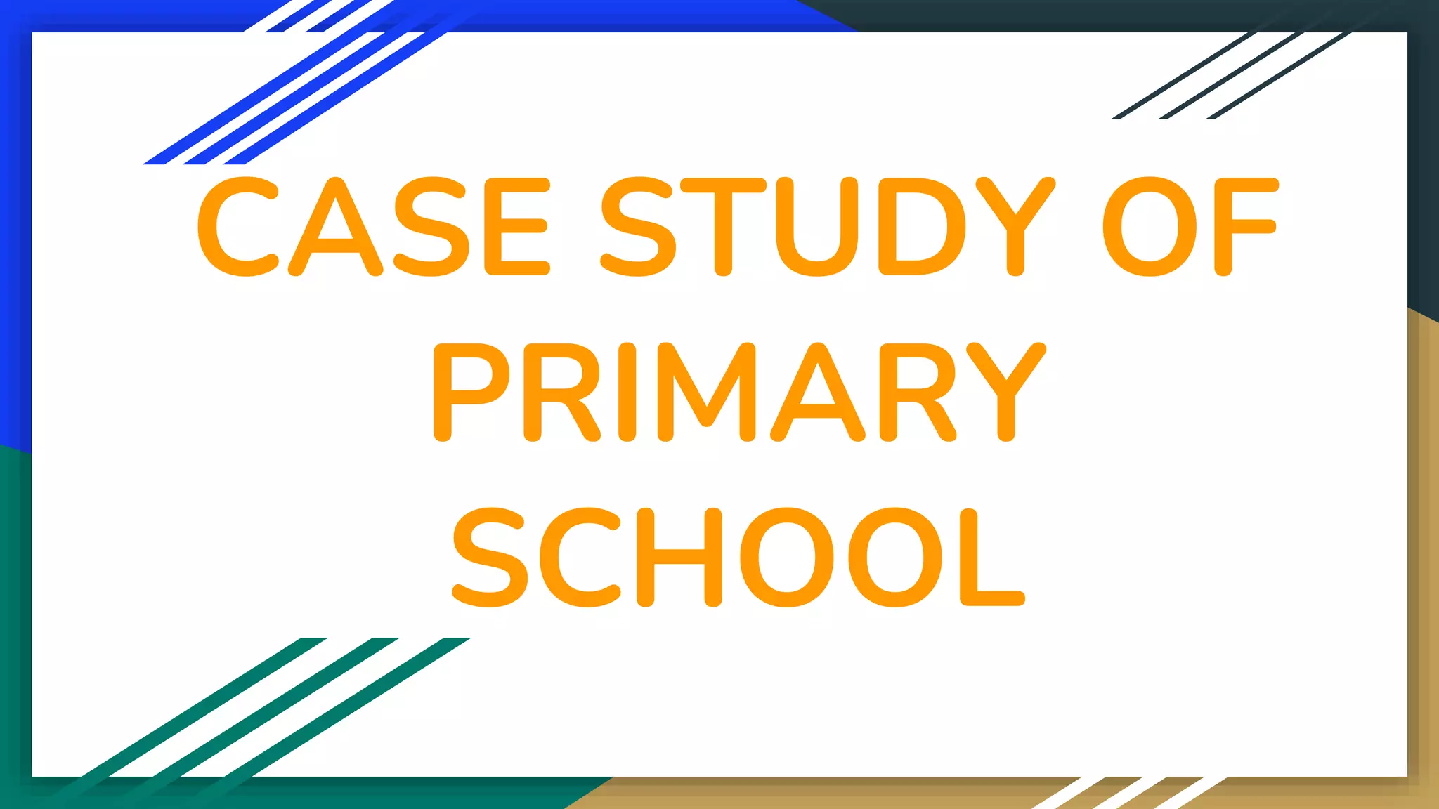 Primary school (1) | PPTX