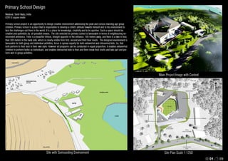 Primary School Architectural Design - India | PDF