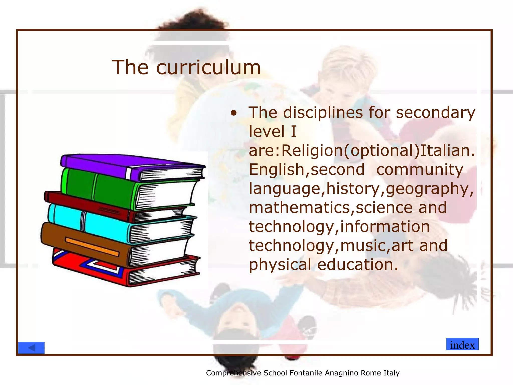 Primary School Italy | PPT