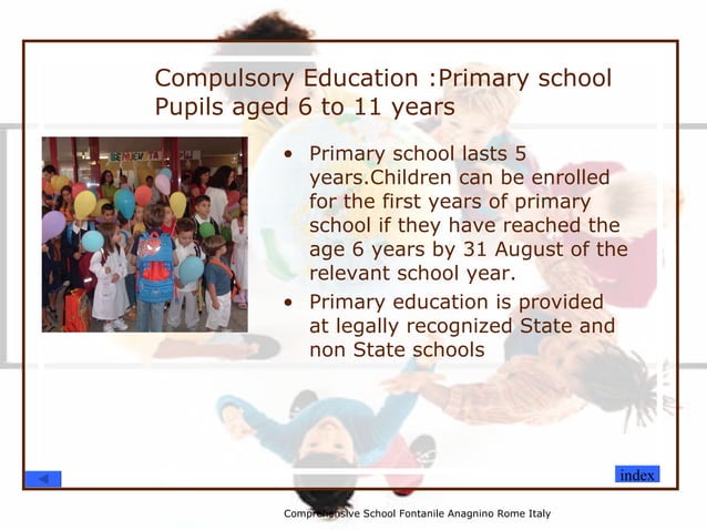 Primary School Italy | PPT