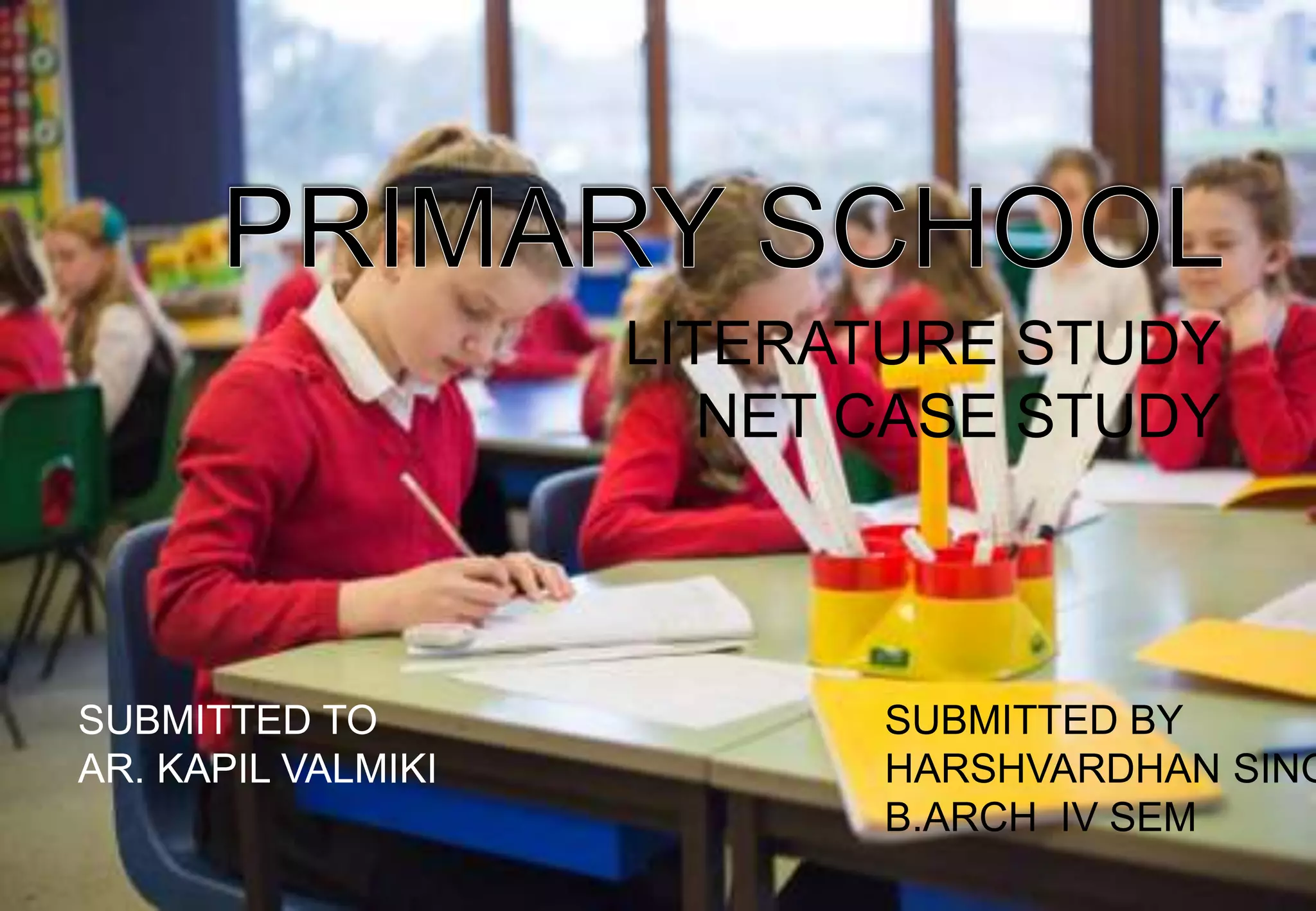 Primary school literature study | PPTX